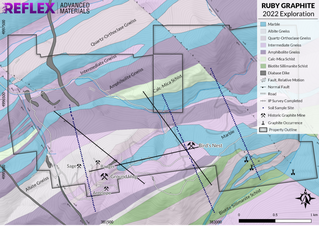 REFLEX ADVANCED MATERIALS COMPLETES INITIAL EXPLORATION OF RUBY ...